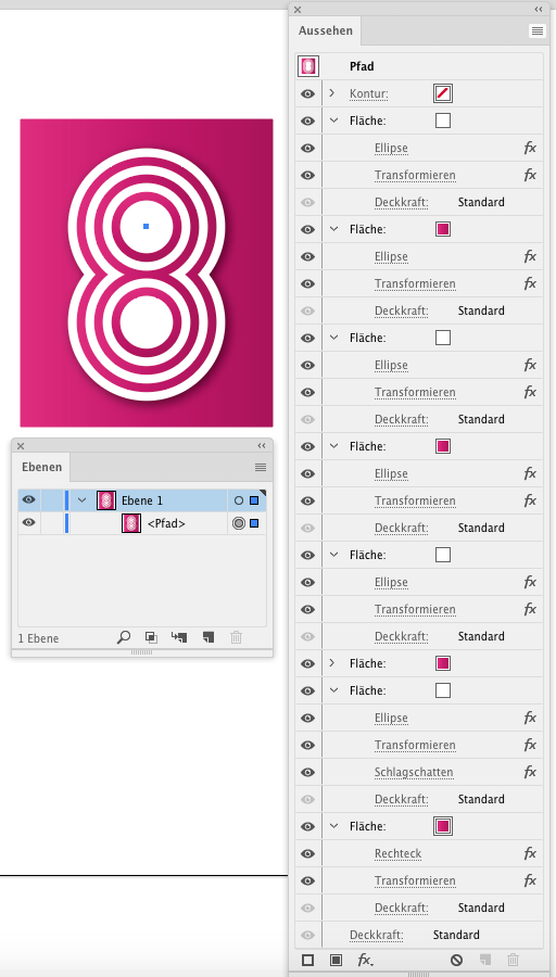 how to add multiple Outlines around an object in I... - Adobe Product ...