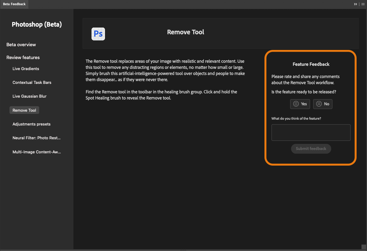 The Photoshop beta is now available. - Adobe Product Community - 12370689