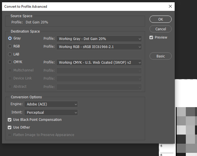Device Link profiles are not available for Graysca... - Adobe Product ...