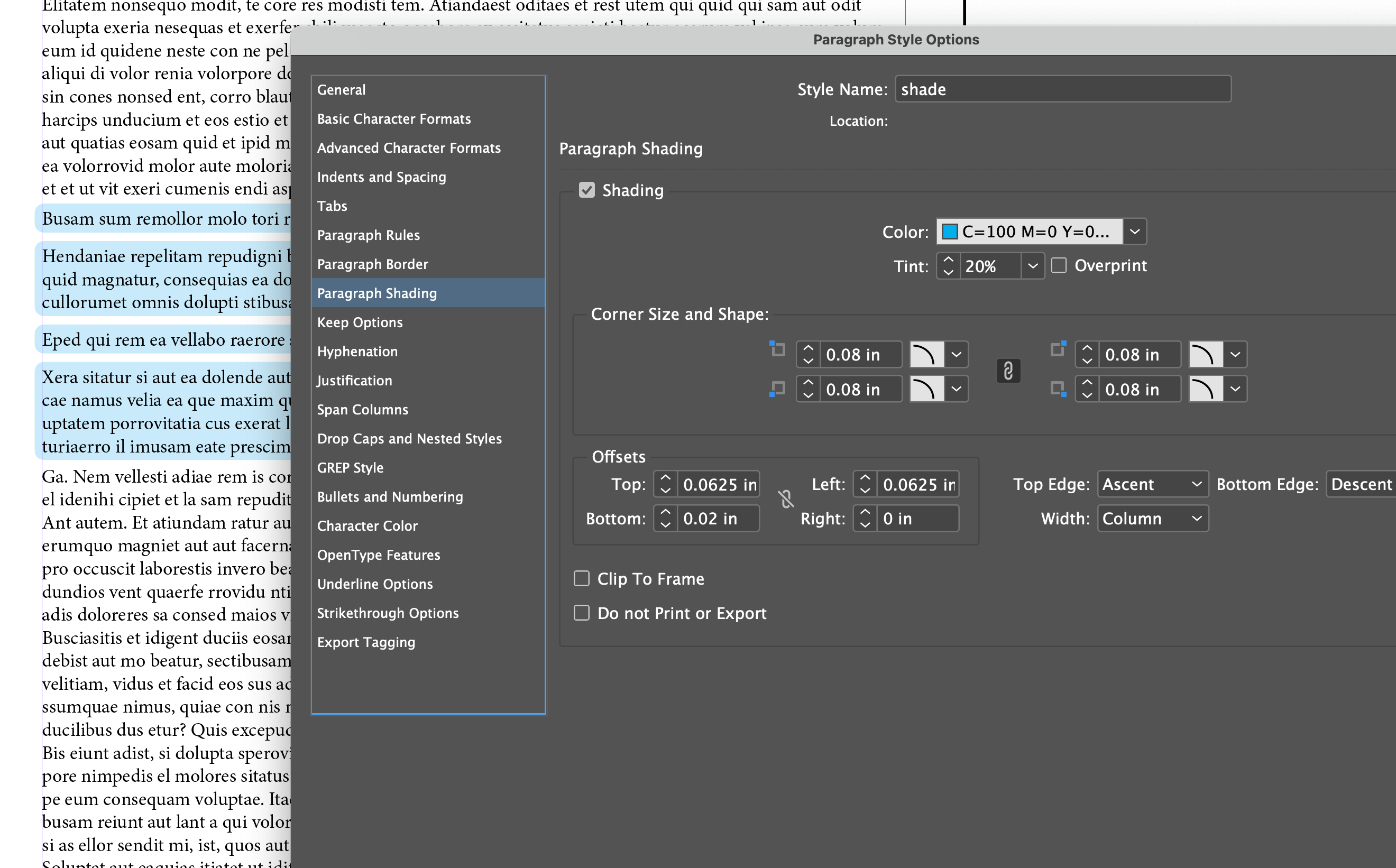 Solved: Paragraph shading between paragraphs? - Adobe Product Community ...