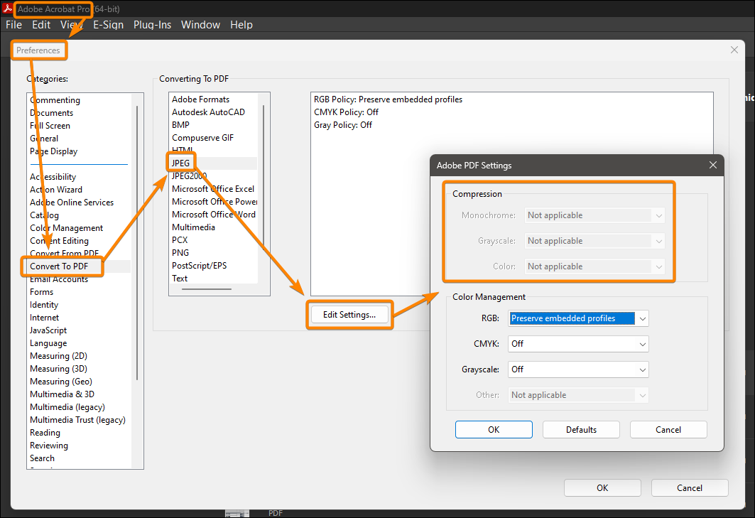 How to stop Acrobat from compressing JPG images wh... - Adobe Product ...