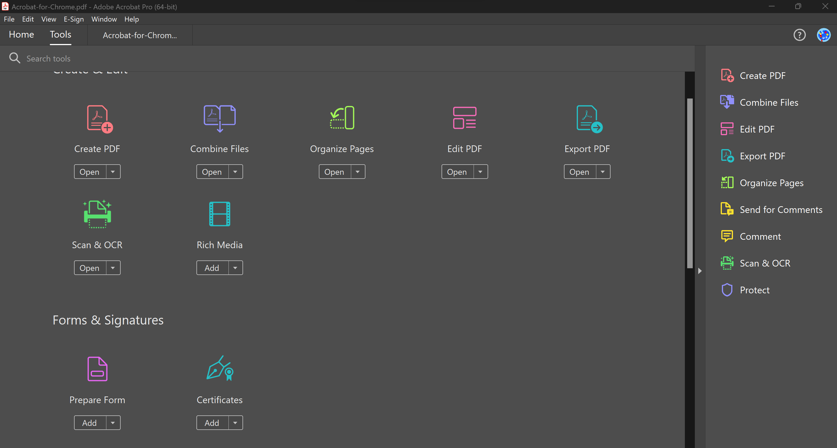 Adobe Acrobat Desktop app is missing e-Signature t... - Adobe Product ...