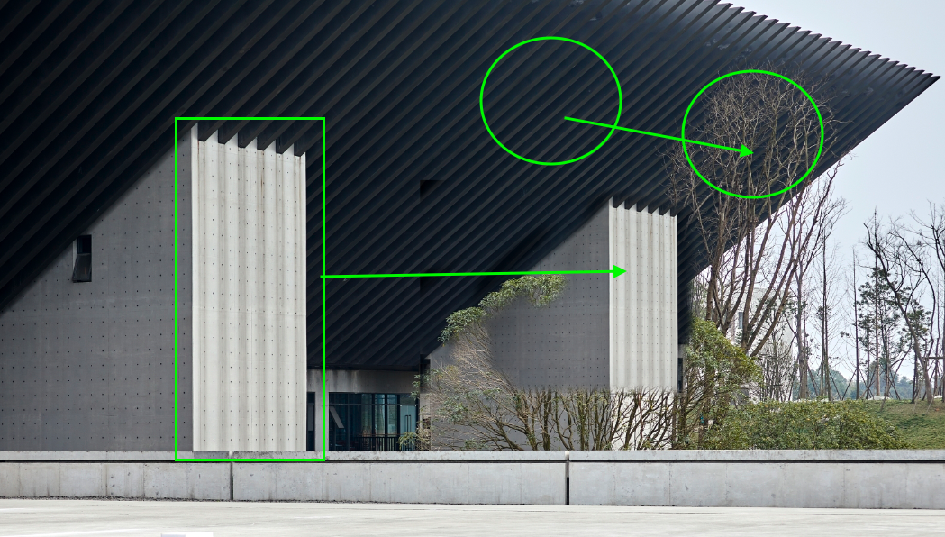 Solved: Trying to get rid of trees in front of a building - Adobe Community - 13756097