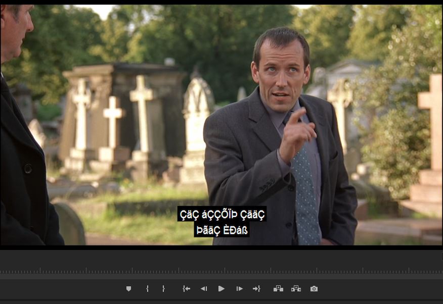 Arabic subtitle appears in weird characters in pre... - Adobe Product ...