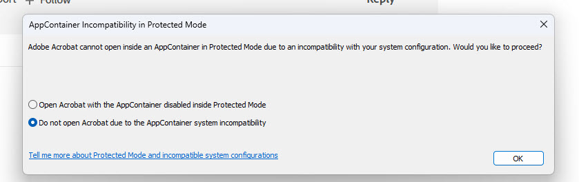 Adobe Acrobat DC does not start in Windows 11 - Adobe Product Community ...