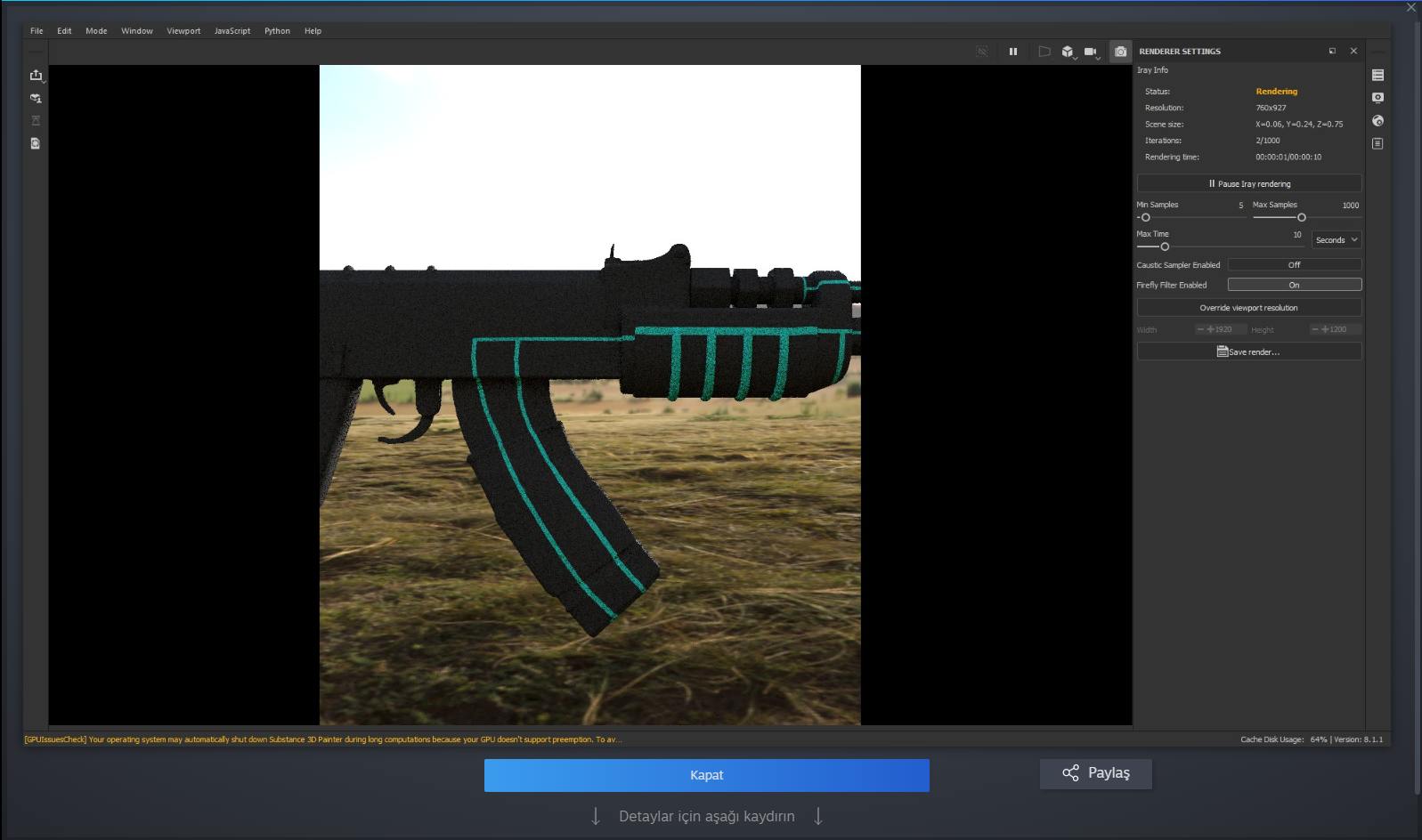 Pink material, shader helpers errors - Adobe Community - 13755834