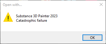Substance Painter not opening .spp file (Steam ver... - Adobe Product ...