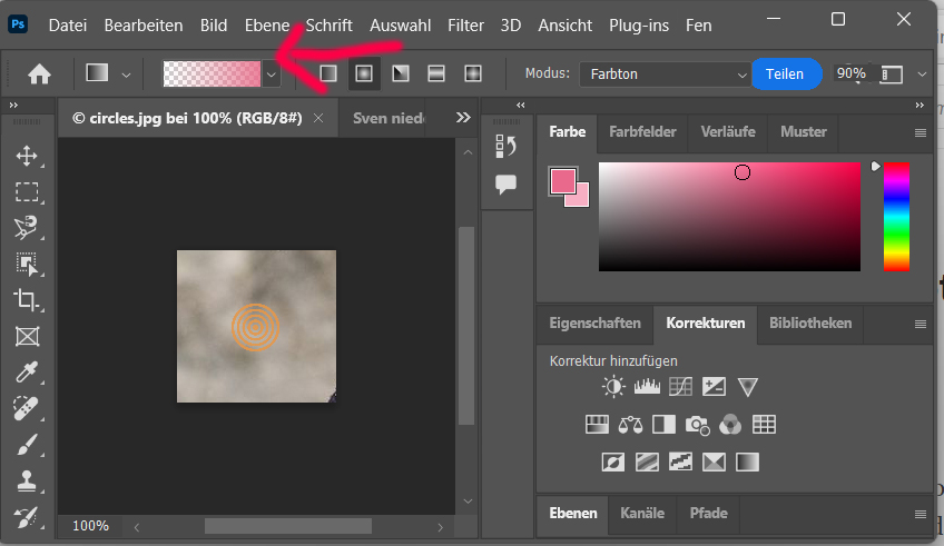 Creating small circles with gradients in Photoshop... - Adobe Product ...