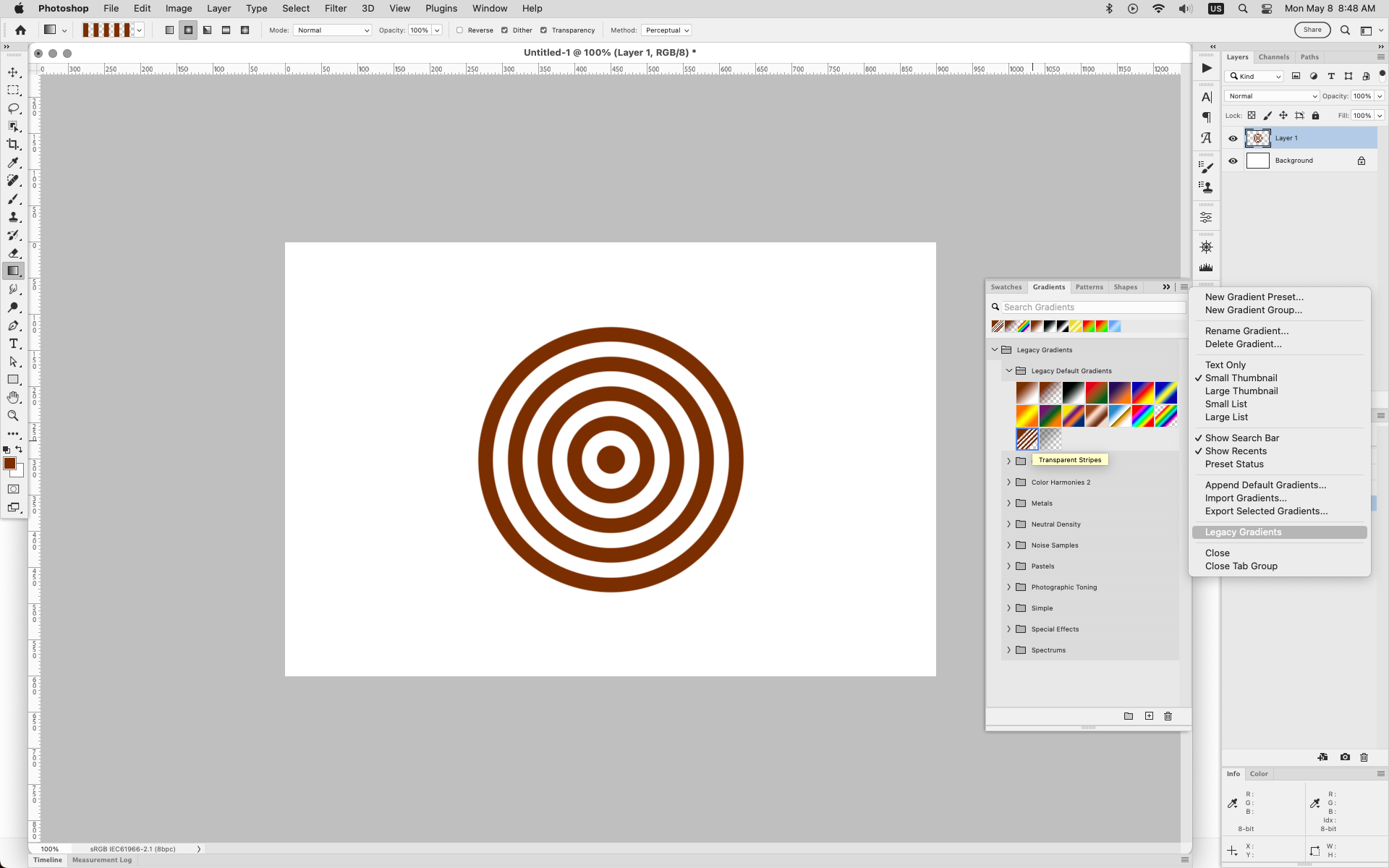 Creating small circles with gradients in Photoshop... - Adobe Product ...