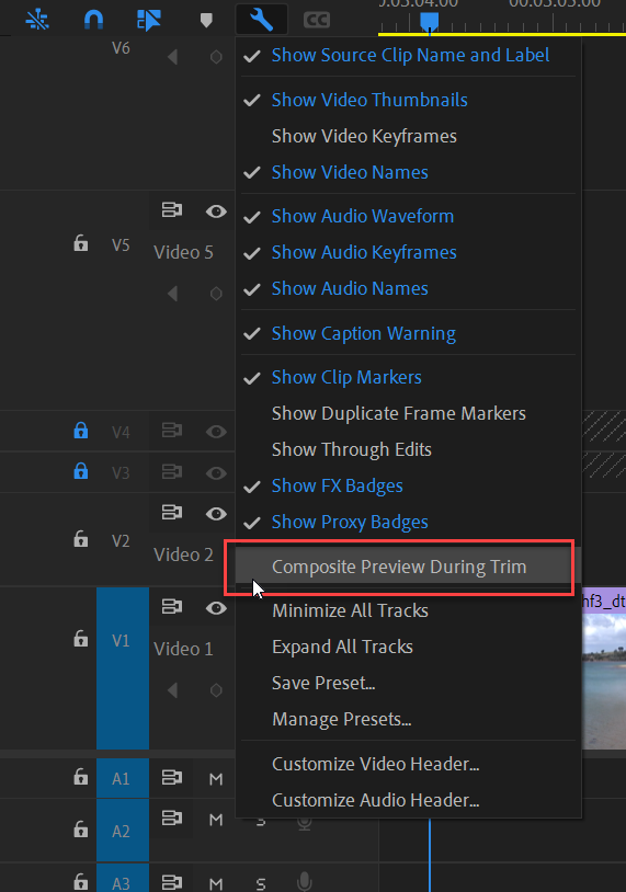 Solved: How to disable preview when resizing clips - Adobe Community - 13781756