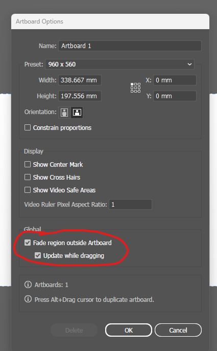 Solved: Canvas turns white after clicking 'Artboard' butto... - Adobe Product Community - 13784705
