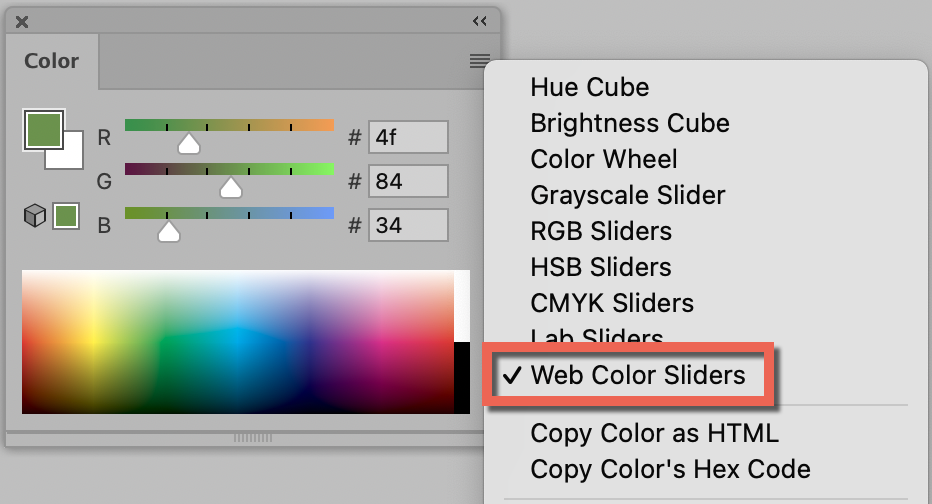 Solved: How can I find the color code after the latest upd... - Adobe ...