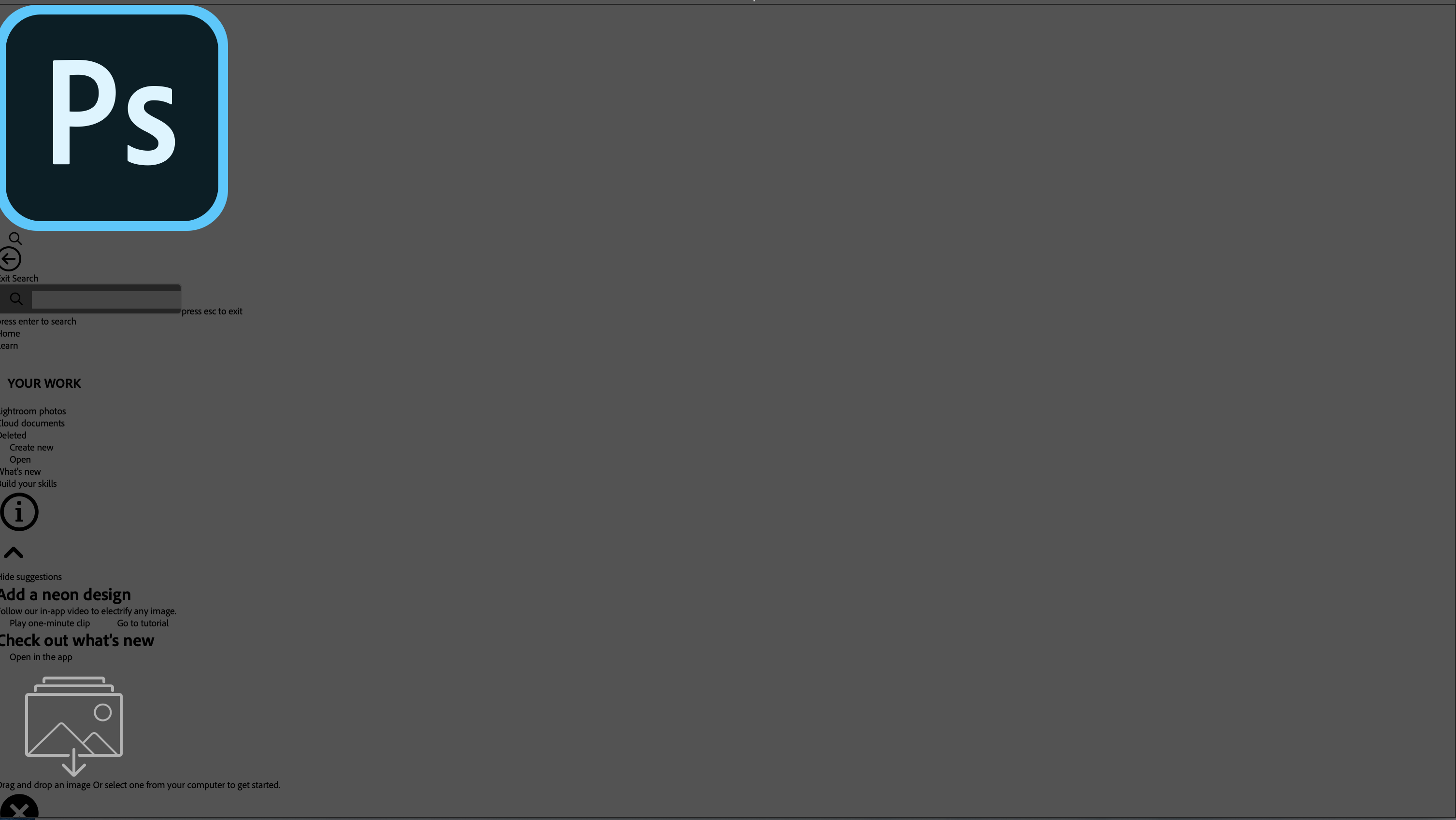 Photoshop 2020 welcome screen not working also oth... - Adobe Product ...