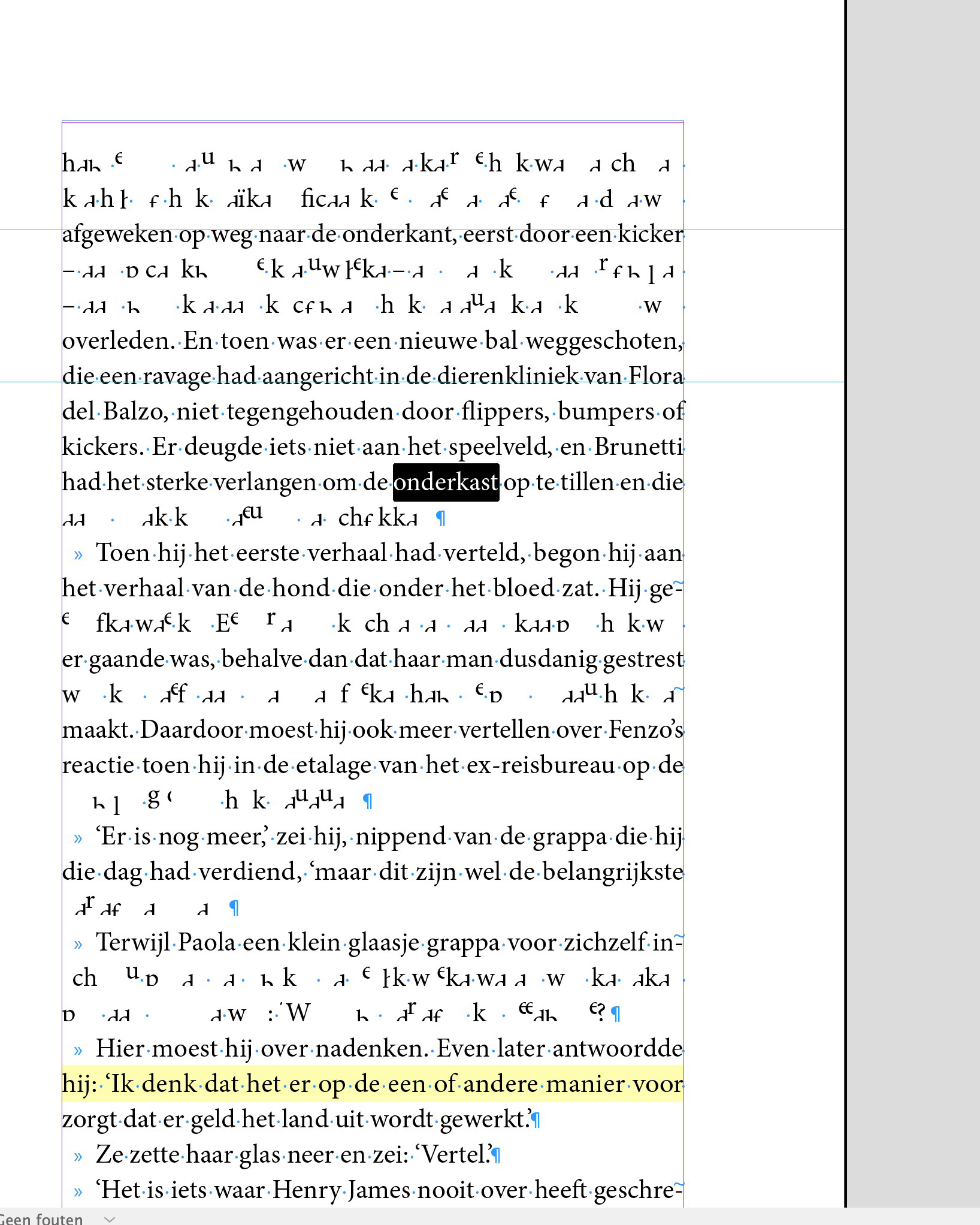 broken text and reflow problems - Adobe Community - 13799648