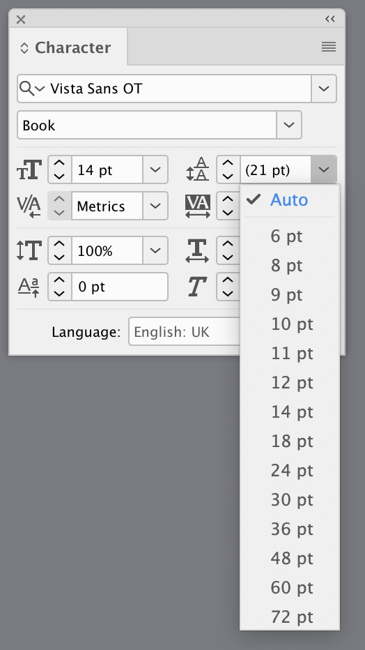 Solved: Set InDesign Leading to a Percentage of the Text S... - Adobe ...