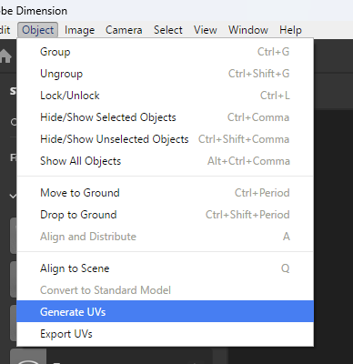 Solved: Help with dimension materials? - Adobe Product Community - 13795863