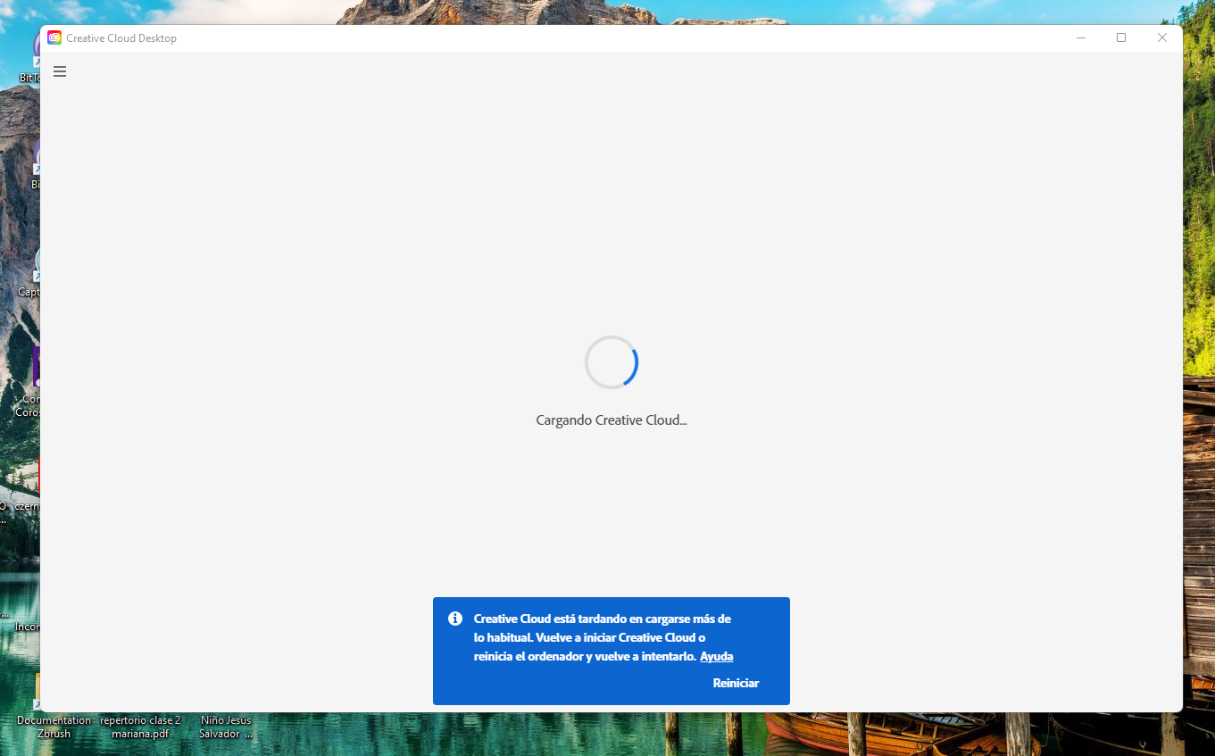 When starting Creative Cloud stuck at "Syncing" bu... - Adobe Product ...
