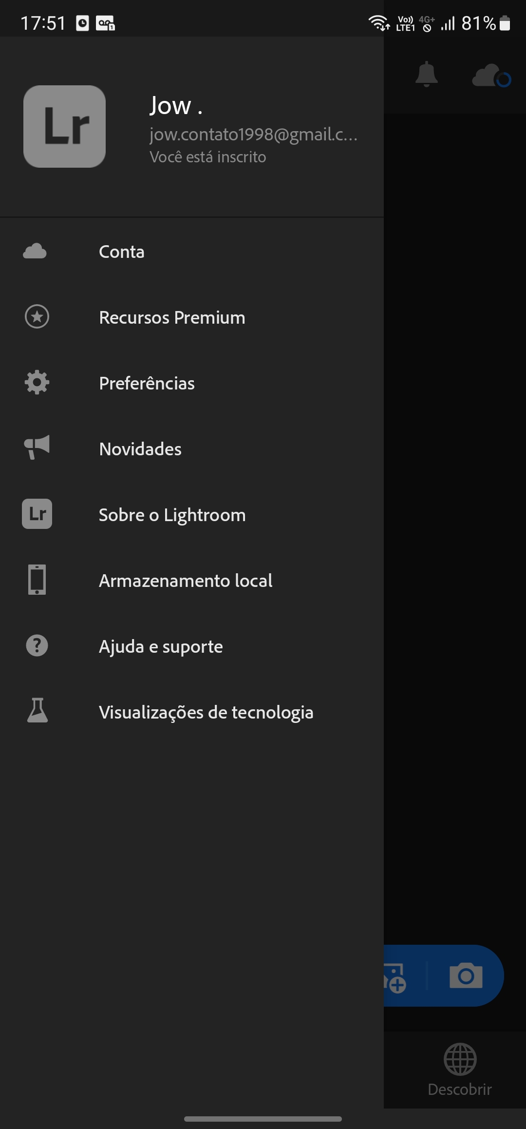 Lightroom Android nao sincroniza - Adobe Product Community - 13806495