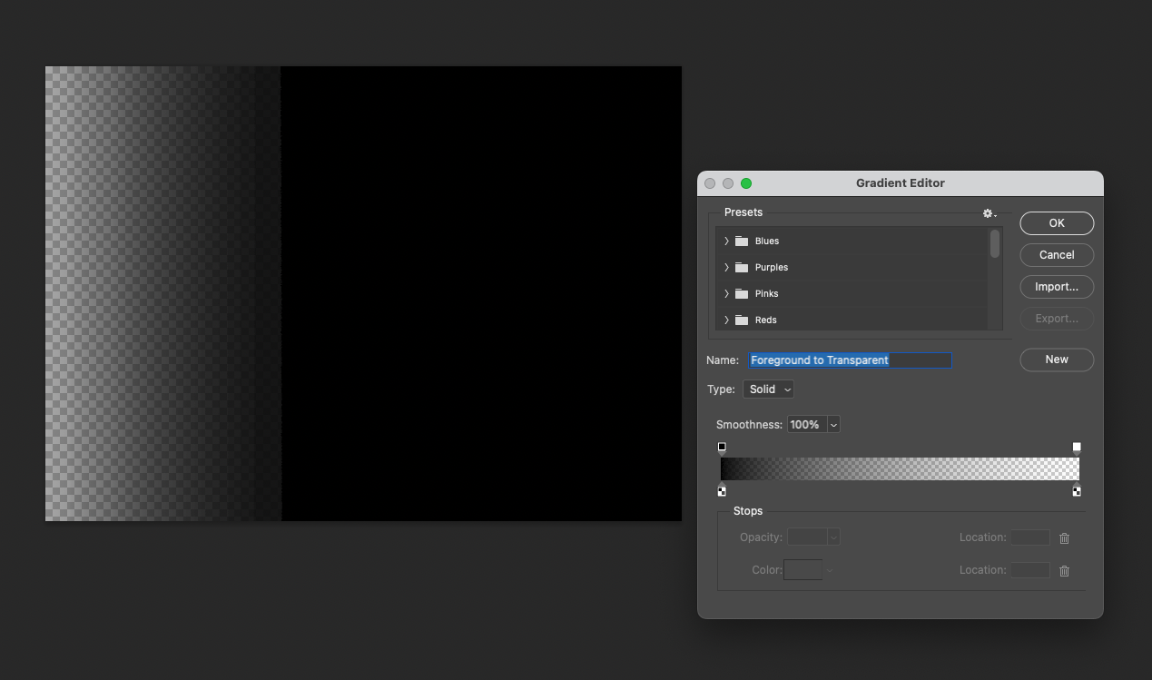 Black to transparent gradient - Adobe Product Community - 13806980