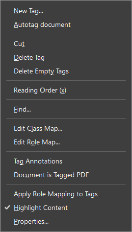 Changing the order of the right-click menu or - ho... - Adobe Product Community - 13809958