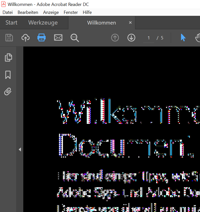 Display error in document - Adobe Product Community - 10906553
