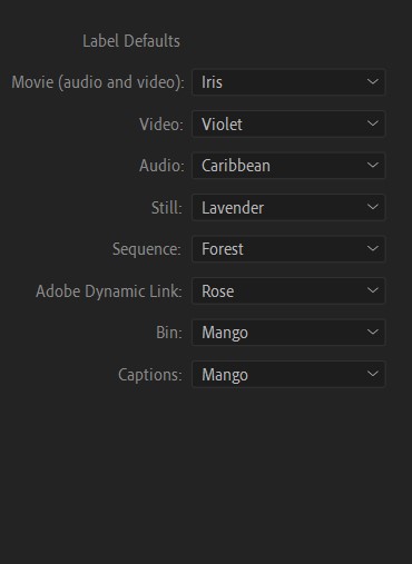 Title to get own default label colour - Adobe Community - 13814577