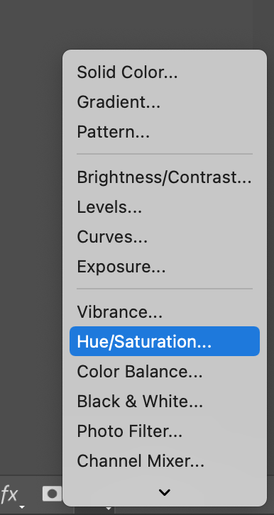Adjustment list from layers panel now scrolling - Adobe Product ...