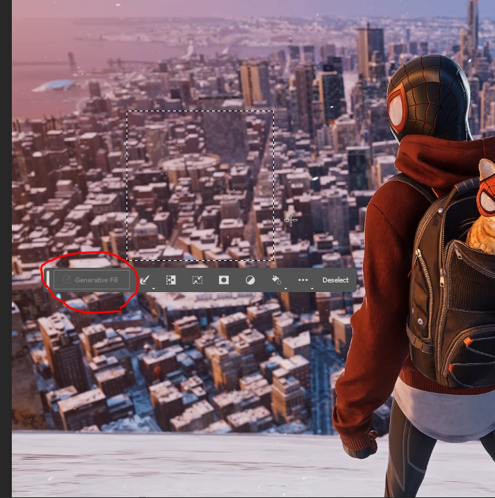 Photoshop Generative fill not working - Adobe Community - 13818822