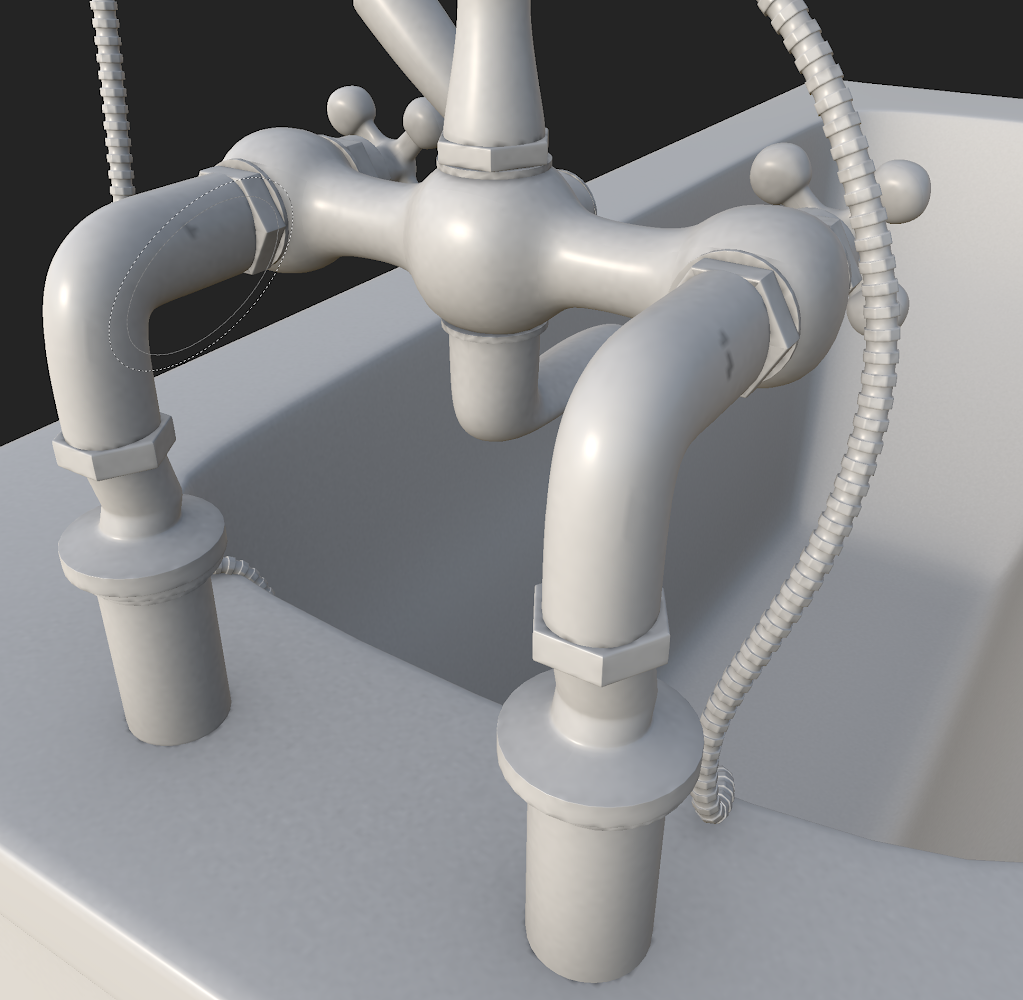 Issues when baking (odd spots, artefacts) - Adobe Community - 13819563