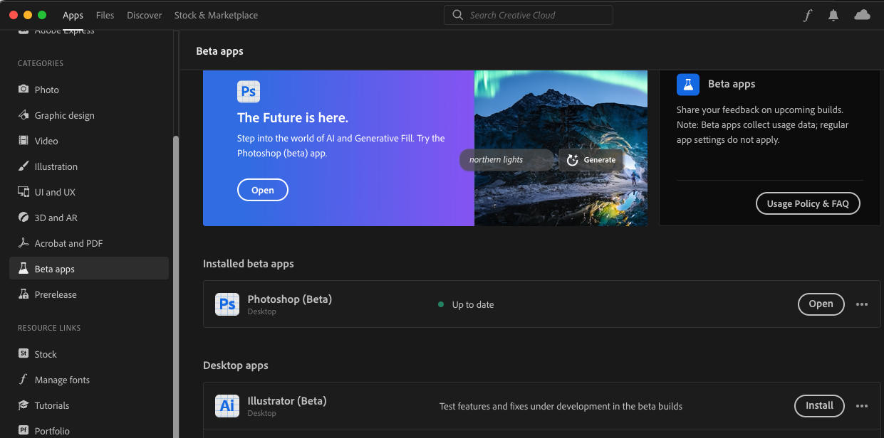 P: PS Beta 24.6 not available in CC; stuck at 24.5 - Adobe Product ...
