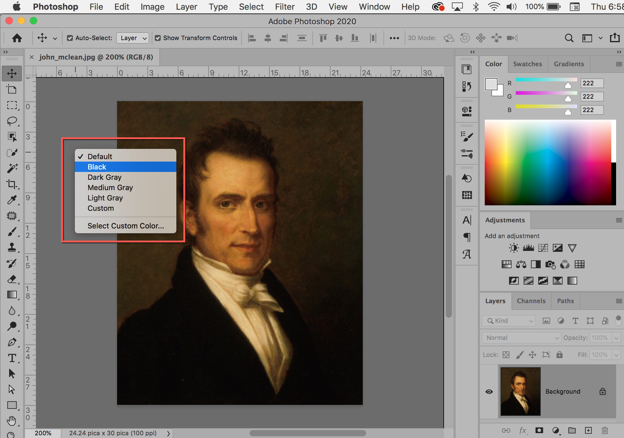 Solved: Photoshop How to Hide Gray Rectangle Background - Adobe Product ...