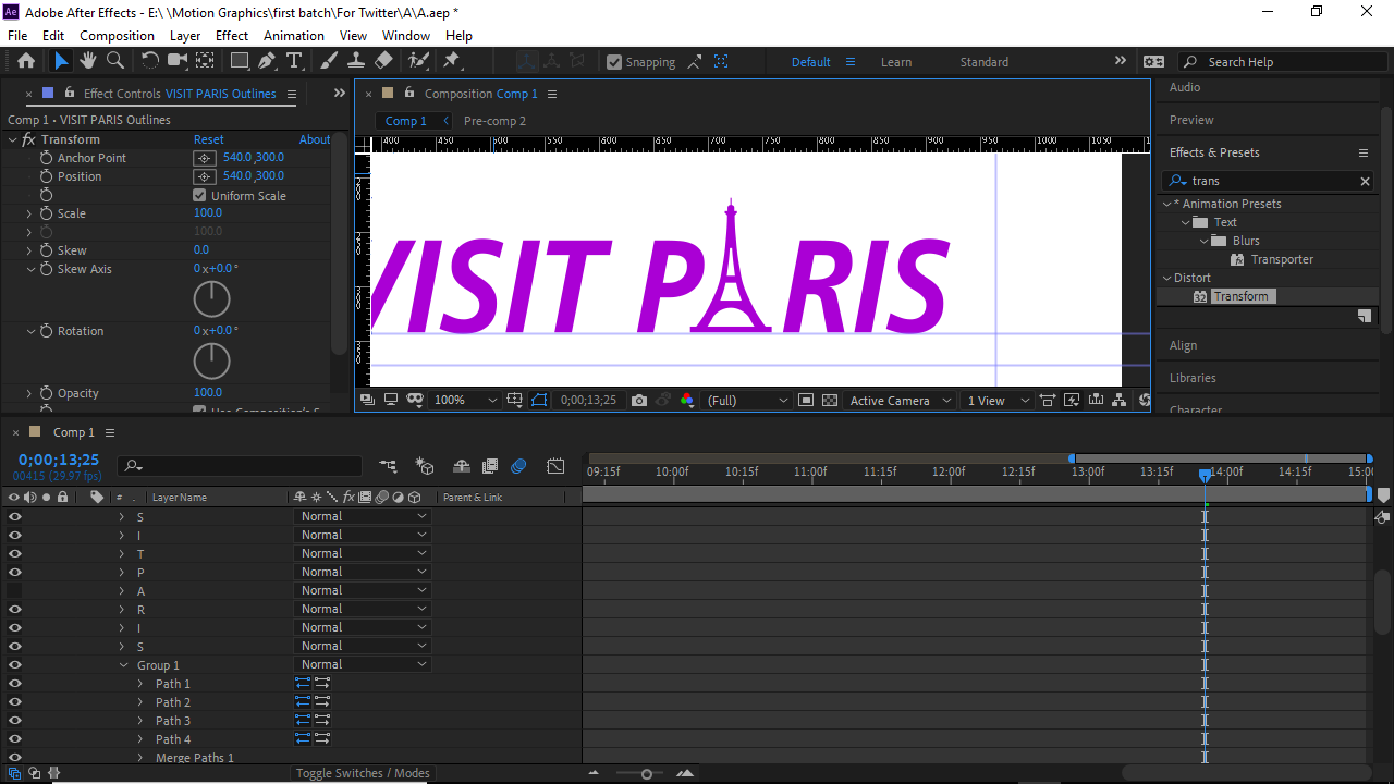 How to set effect to individual content of a shape... - Adobe Product ...