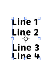 How to set a standard distance between text? - Adobe Community - 13826214