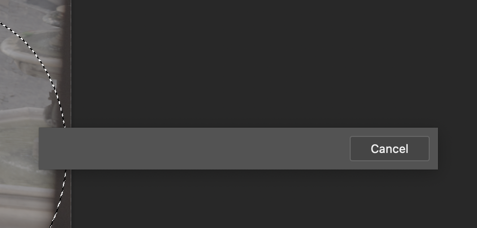 Progress bar missing - Adobe Product Community - 13828097