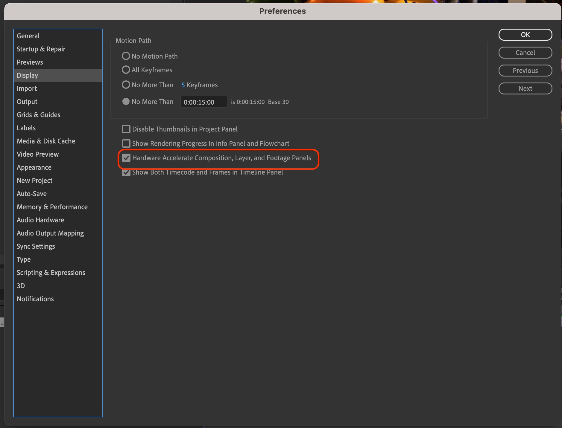 Low Framerate in OCIO workflow - Adobe Community - 13828326