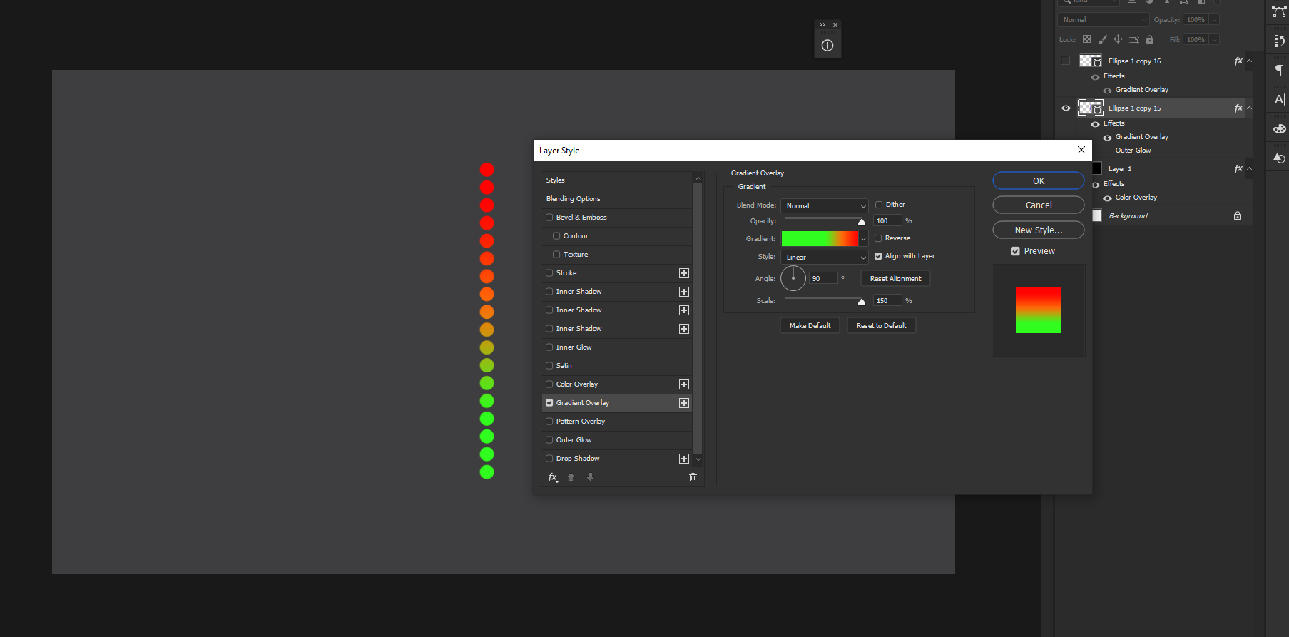 How to make EQ LEDs with Highlights - Adobe Community - 13835987