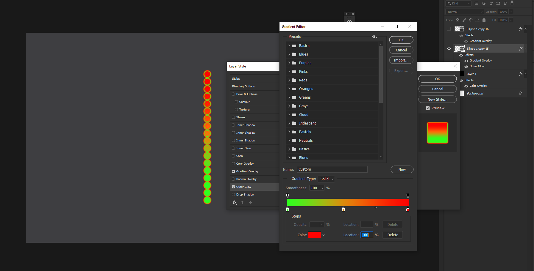 How to make EQ LEDs with Highlights - Adobe Community - 13835987