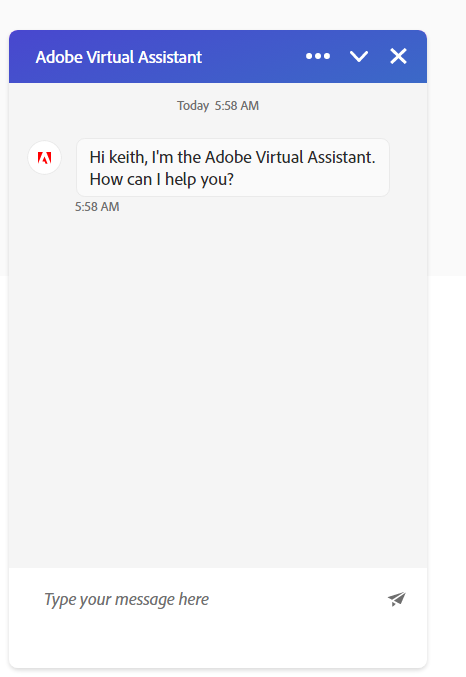 Solved: how to contact adobe support by chat ? - Adobe Product ...