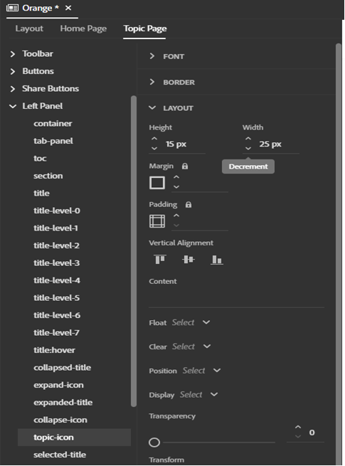 Solved: RH 2022 Custom TOC Icons don't display in the Blue... - Adobe ...