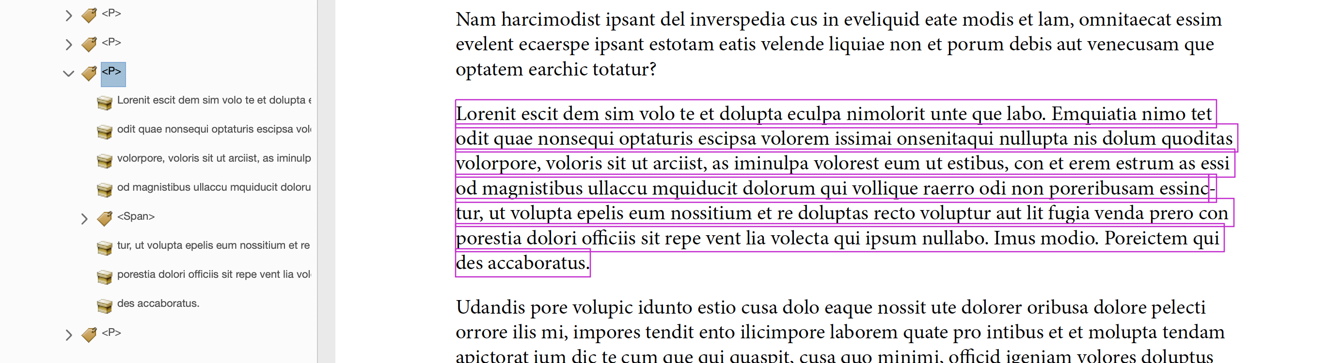Indesign Accessible PDF Paragraph tagging, separat... - Adobe Product ...