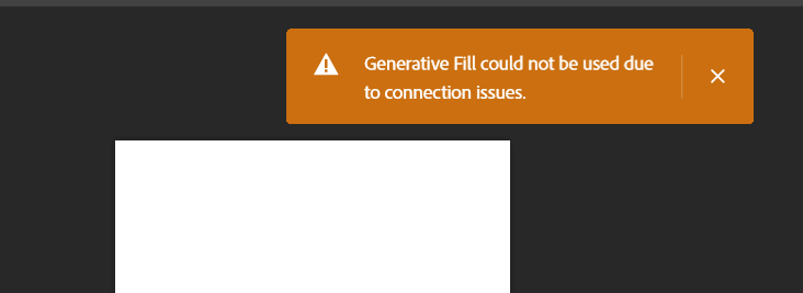 P: Generative Fill Not Working on PS Beta (Program... - Adobe Product ...