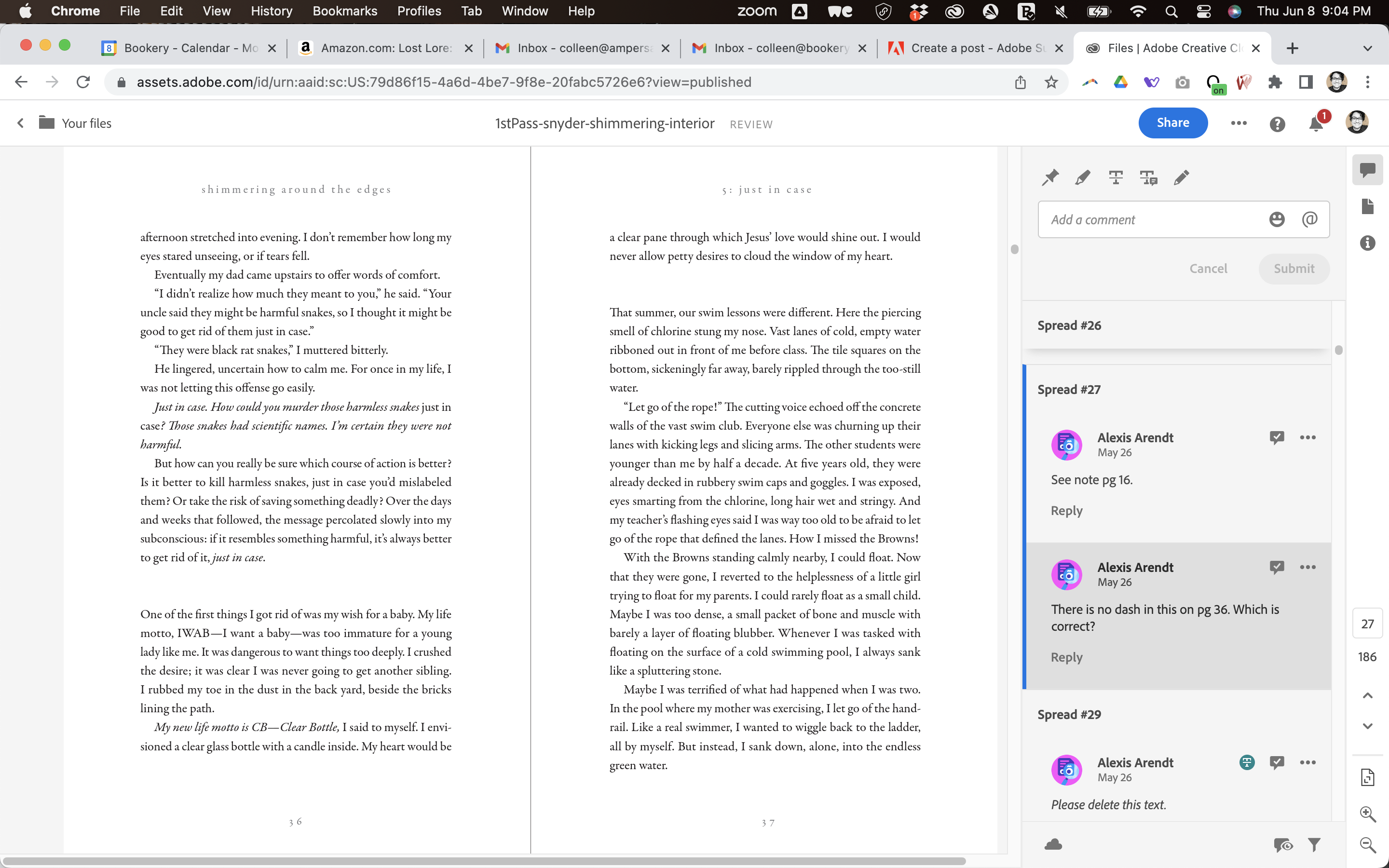 Issue with InDesign Online Review - Adobe Product Community - 13852508