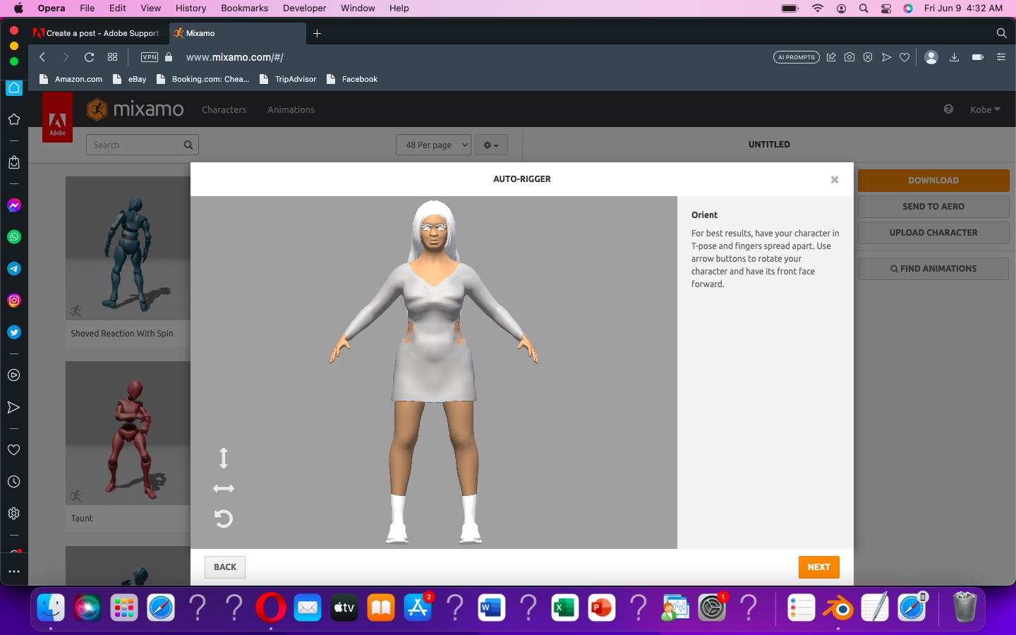 [NOT working]Uploading FBX to Mixamo with textures - Adobe Community - 13852957