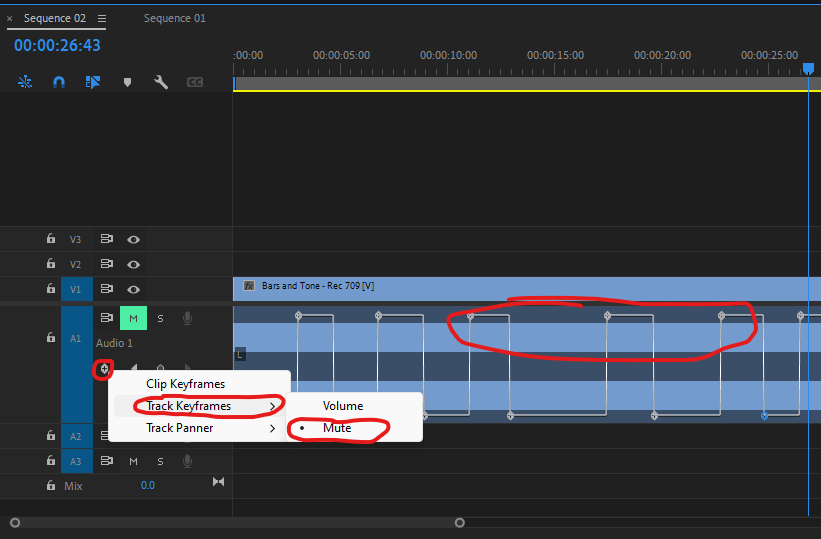 Muted tracks turns on and off ?? - Adobe Community - 13853116