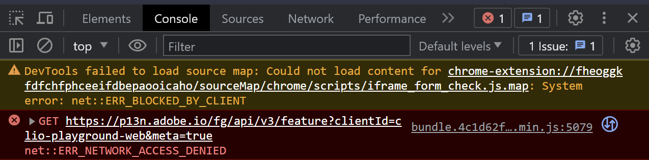 Network Denied Error unable to use on laptop - Adobe Community - 13852609