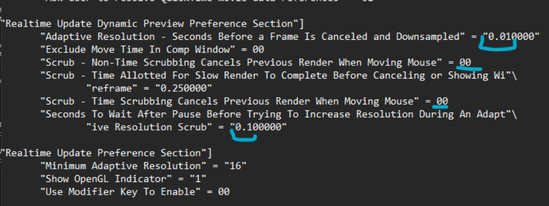 With adaptive resolution on, anamorphic footage fl... - Adobe Product ...
