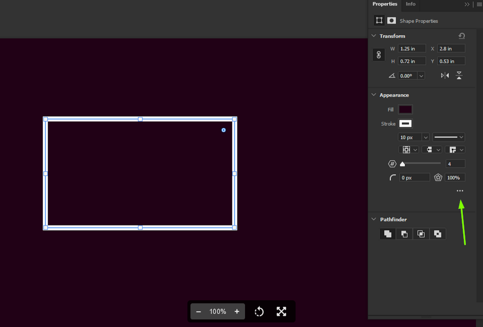 Cant Change Single Corner Radius of Shape - Adobe Product Community ...