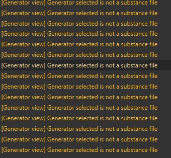 [ generator view ] generator is not a substance fi... - Adobe Community ...