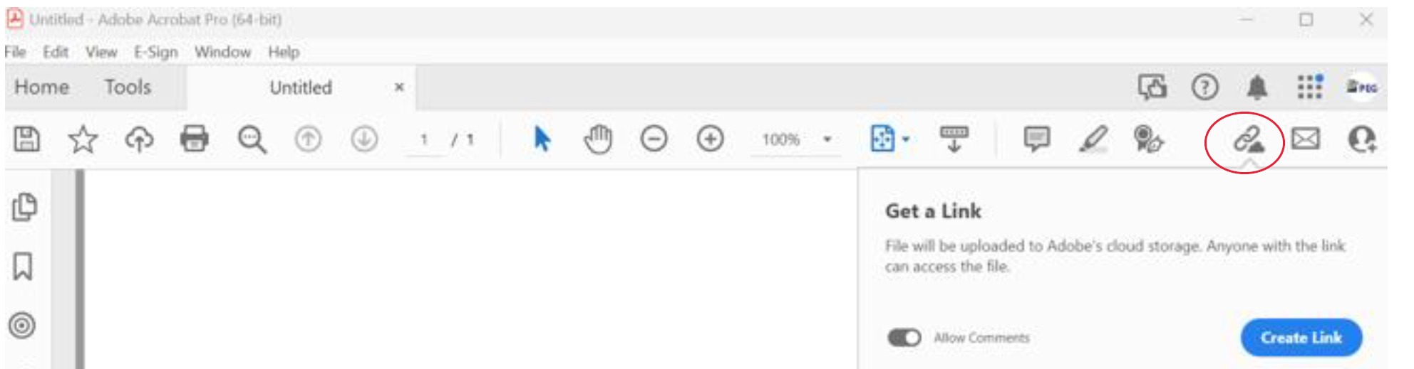 Create Link Button Missing Adobe Product Community 12979223