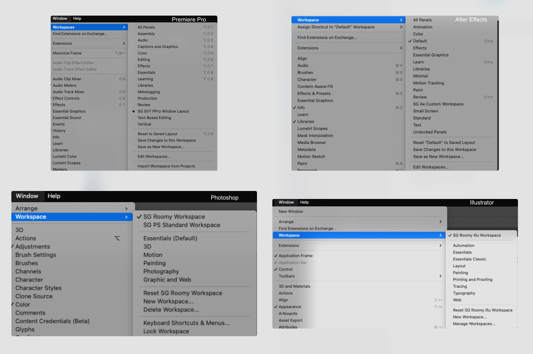 Solved: UI // Workspace Inconsistency - Adobe Community - 13864317